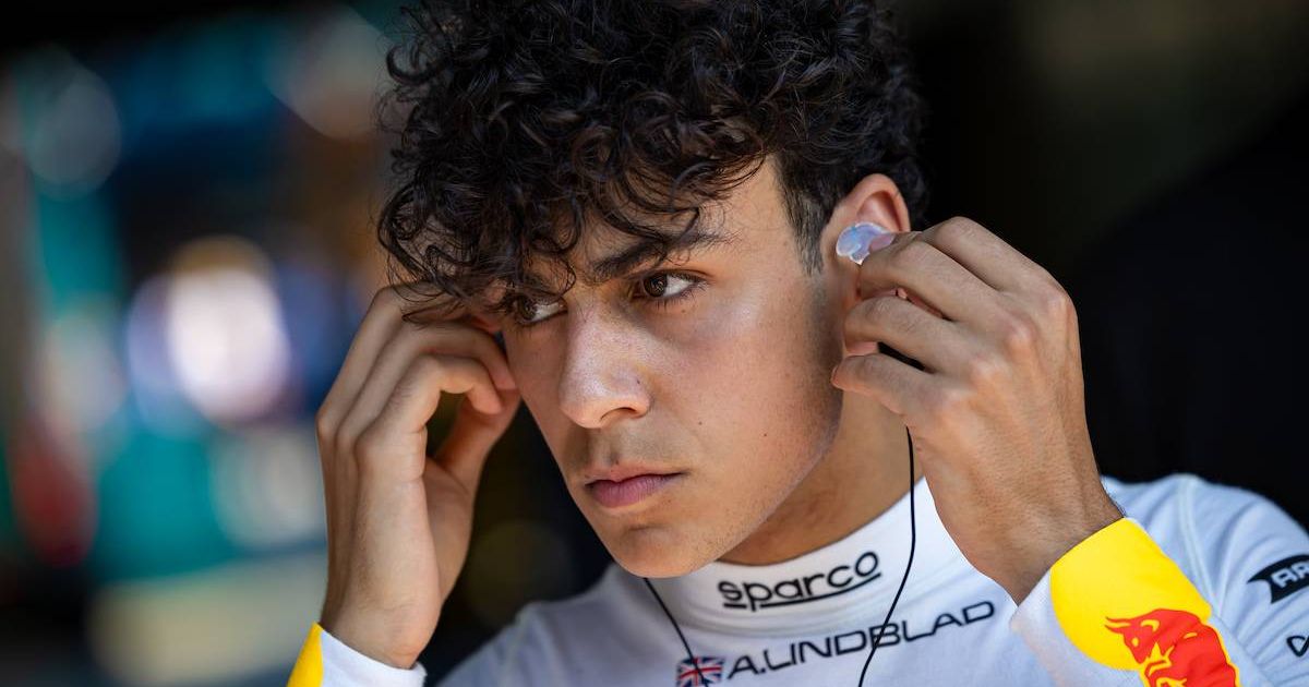 Lindblad back in action in an F1 Car ahead of Racing Bulls debut