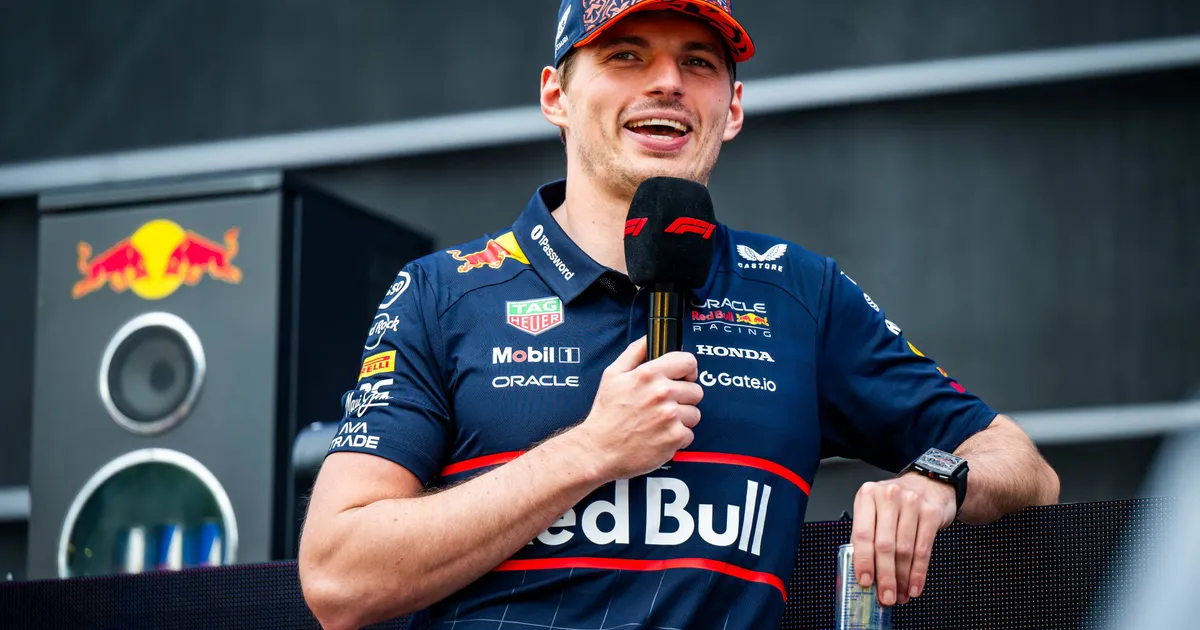 Verstappen blij met korte antwoorden tijdens media-dag Silverstone ...