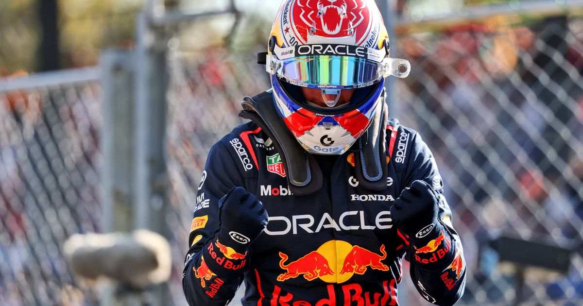 Verstappen deelt tik uit aan Hamilton na verbreken van zijn ronderecord ...