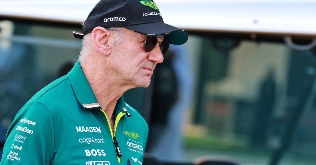Adrian Newey taken to hospital misses Miami Grand Prix