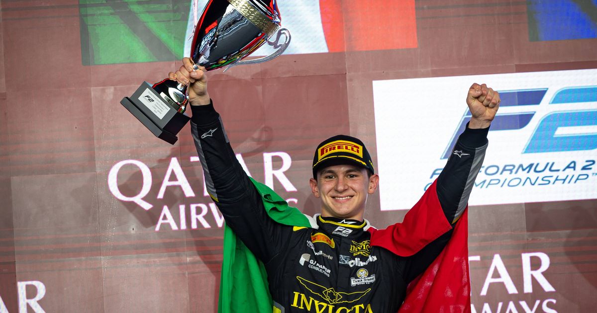 Who is Leonardo Fornaroli, reigning F2 champion and new McLaren driver