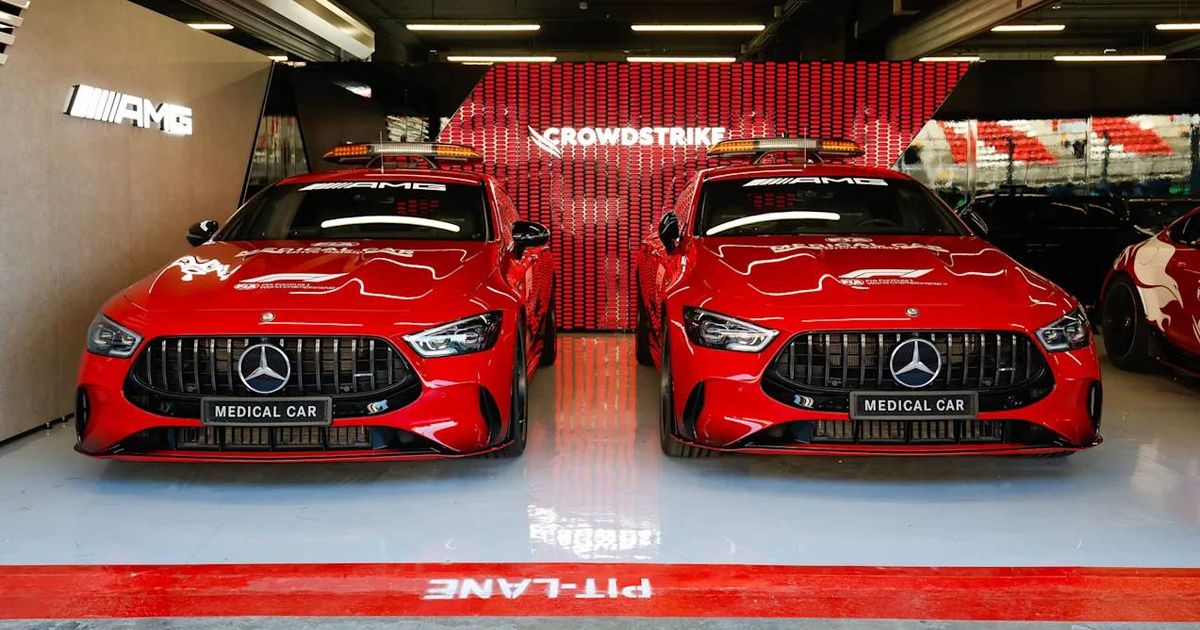 F1 LIVE | Mercedes shows off 2026 red Safety Car as Trump widens ...