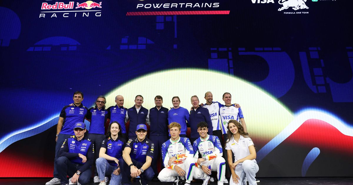 Red Bull and Racing Bulls unveil 2026 cars in Detroit as Ford ...
