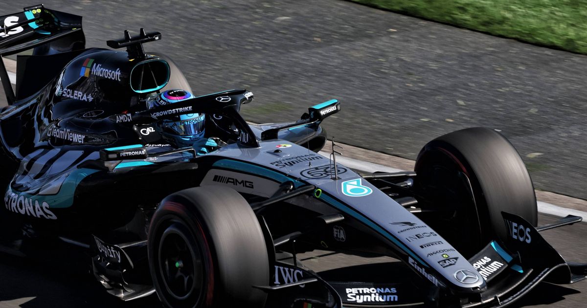 Mercedes adjust 'illegal' front wing ahead of Japanese Grand Prix
