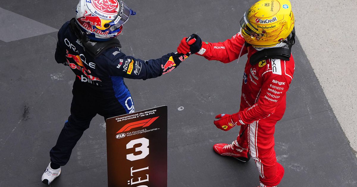 Lewis Hamilton lyrisch over gevecht met Max Verstappen