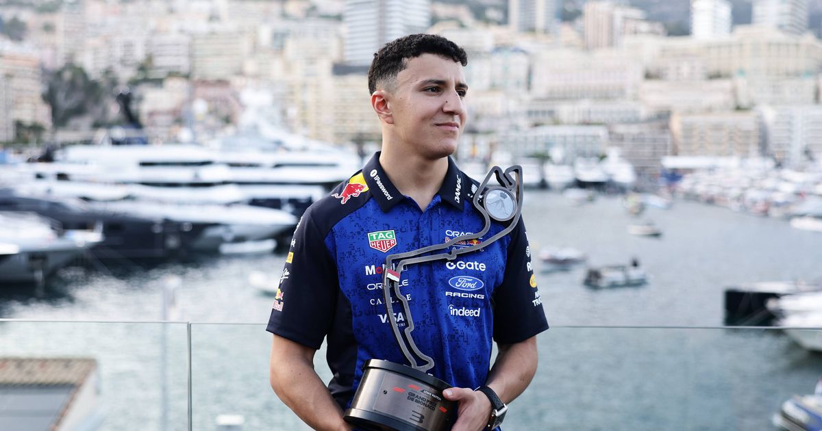 Red Bull hands over Hadjar's Monaco trophy to Alpine