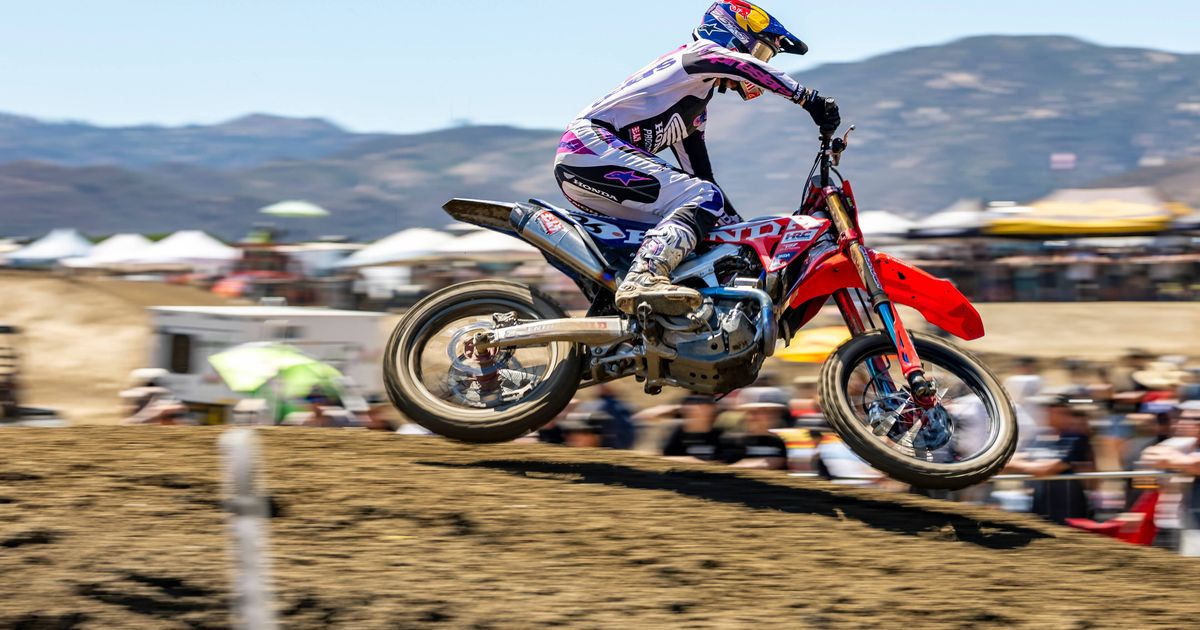 Pro Motocross: Hunter Lawrence steals the show as Jett and Deegan ...
