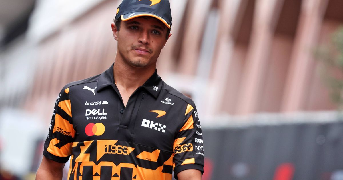 Norris uses Russell comparison after Monaco race ends in DNF