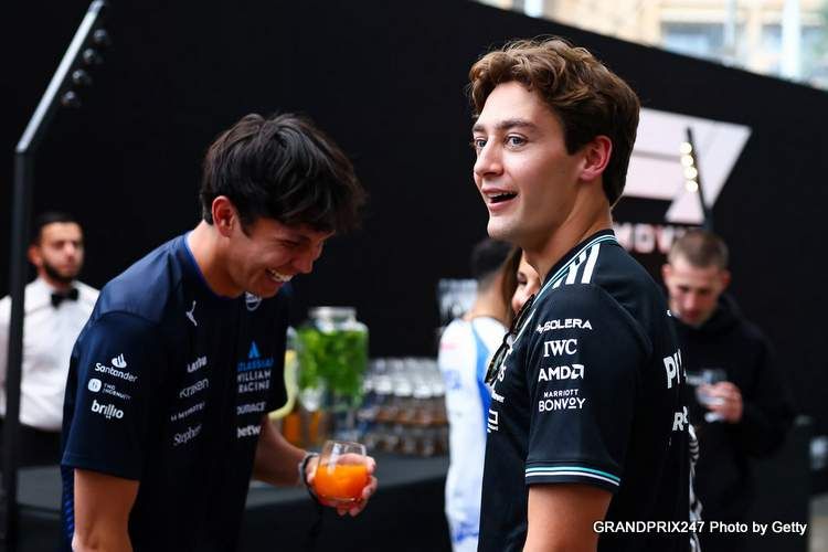 GRANDPRIX247 | Russell: Bill is not even just yet with Albon [after Monaco]