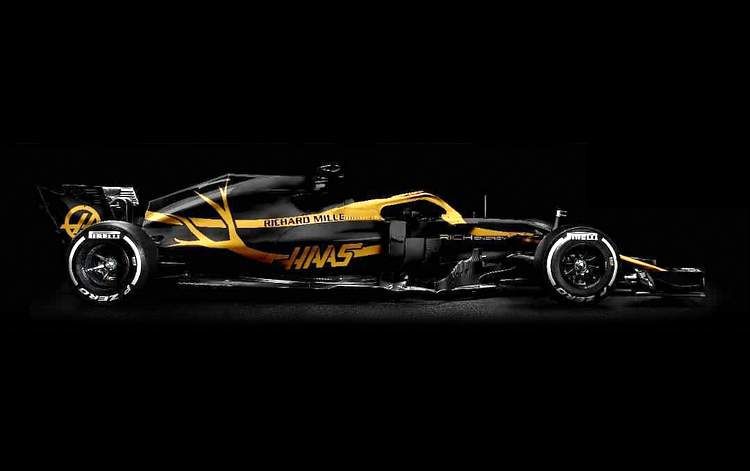 GRANDPRIX247 | Rich Energy tease with Black & Gold livery for Haas