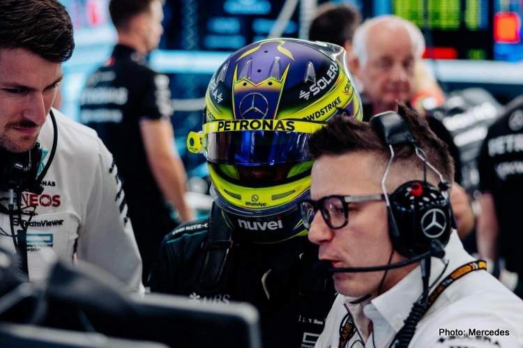 GRANDPRIX247 | Hamilton: Mercedes W15 still bouncing, we've got to fix it