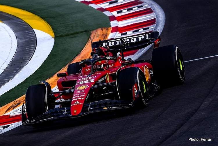 GRANDPRIX247 | Singapore FP1: Leclerc kicks off Ferrari's weekend strongly