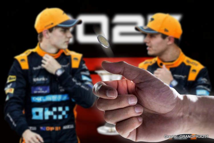 GRANDPRIX247 | Outside Line: Coin toss for who will be 2025 F1 World ...