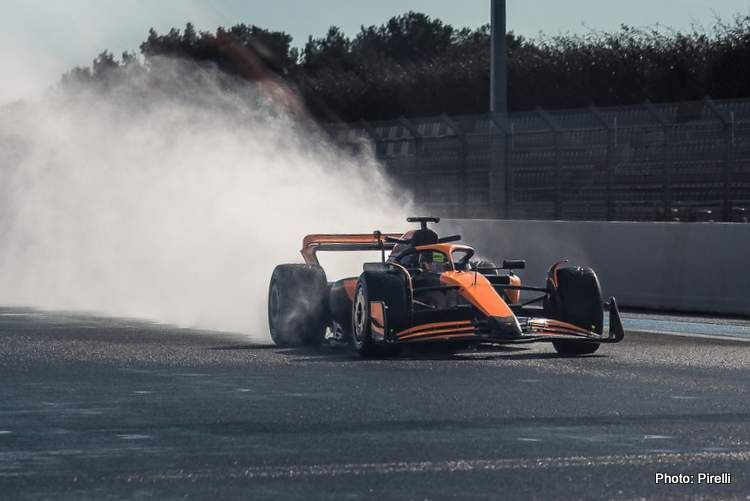 GRANDPRIX247 | Pirelli 2026 F1 tyre testing continues with McLaren at ...