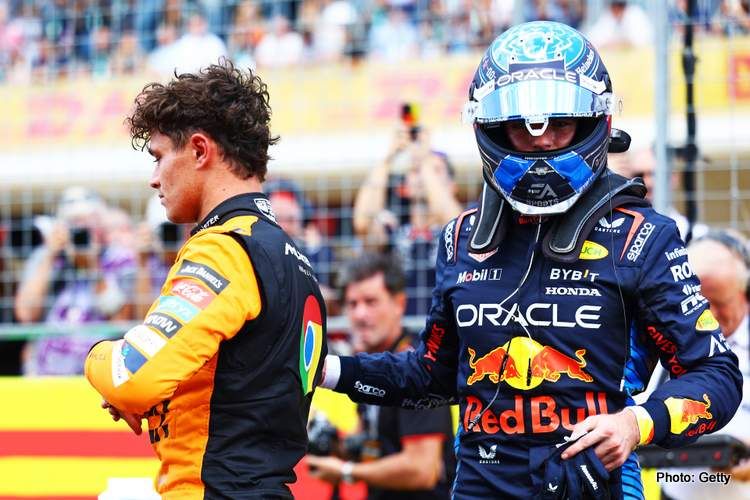GRANDPRIX247 | Norris: I’m not quite at Verstappen's level