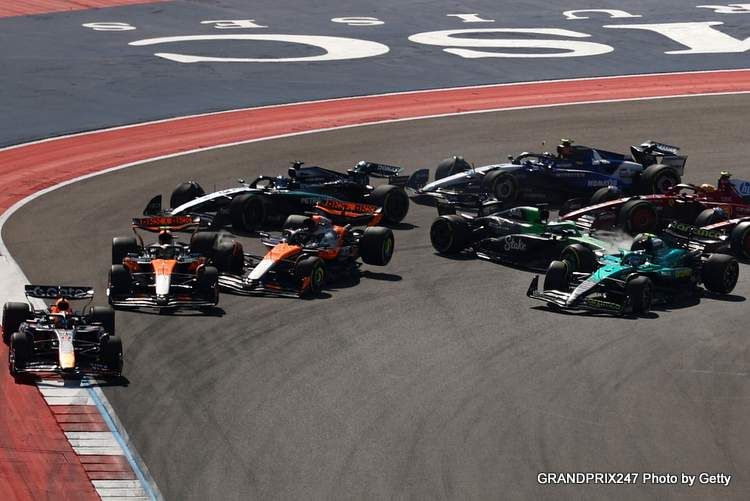 GRANDPRIX247 | United States GP Sprint: A Verstappen Hat-Trick, A ...