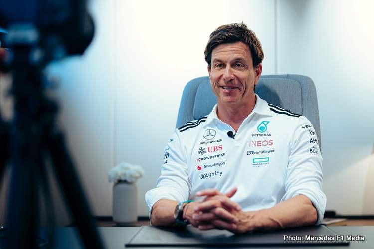 GRANDPRIX247 | Wolff: Mercedes favourites for 2026? Just gossip, we ...