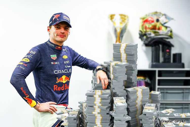 GRANDPRIX247 | Verstappen tops Forbes 2023 list of highest earning F1 ...