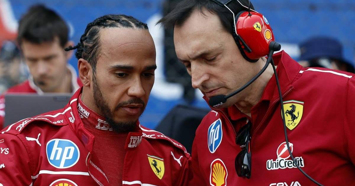 Lewis Hamilton will get a new Ferrari race engineer for 2026 Formula 1 ...