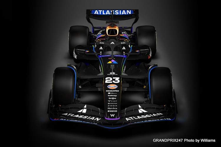 GRANDPRIX247 | Williams reveal striking livery for Las Vegas Grand Prix