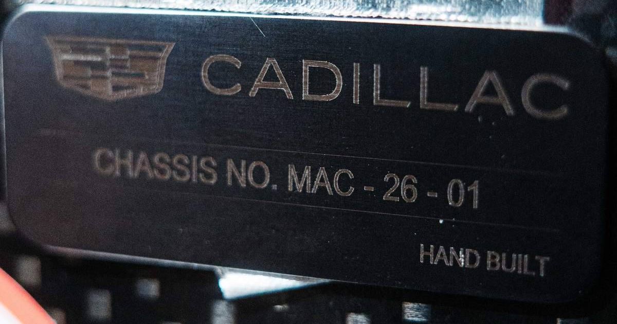 Cadillac Formula 1 Team names debut F1 chassis MAC-26 in honour of ...