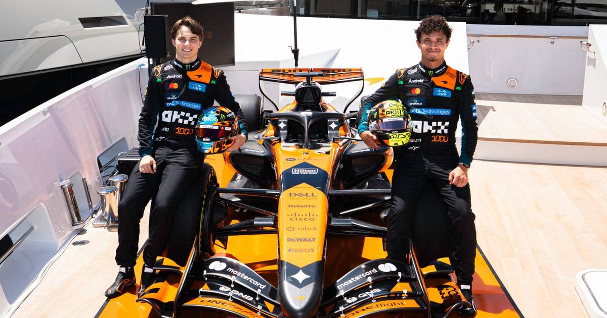 McLaren and LEGO unveil special helmets for team's 1,000th Formula 1 race