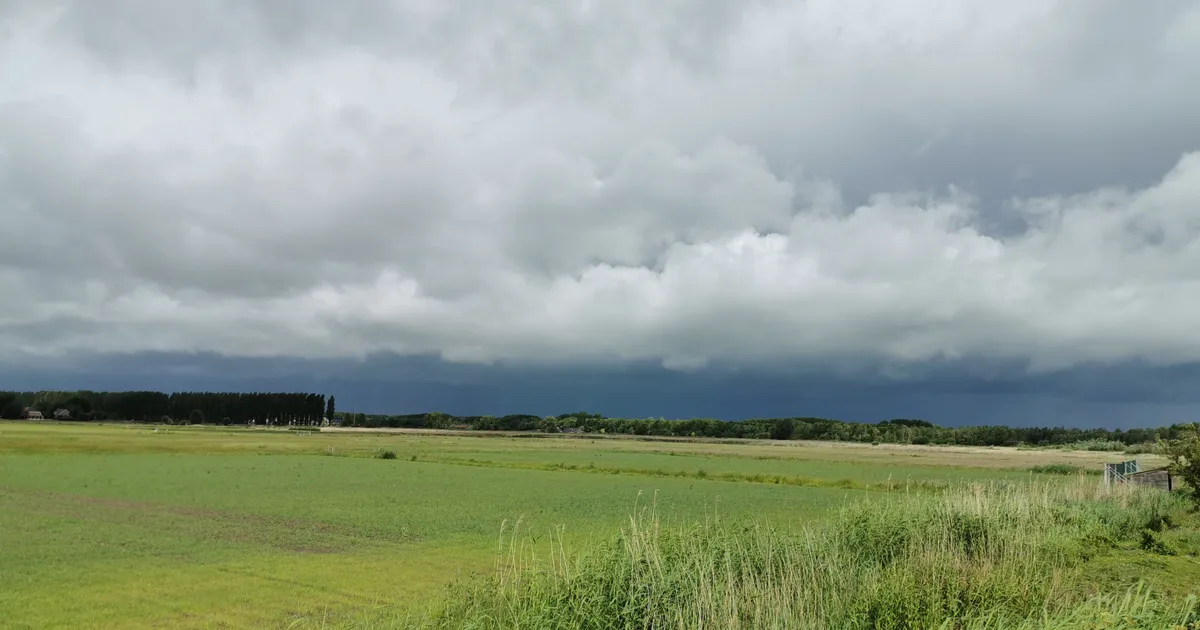 Fris weer en kans op een bui