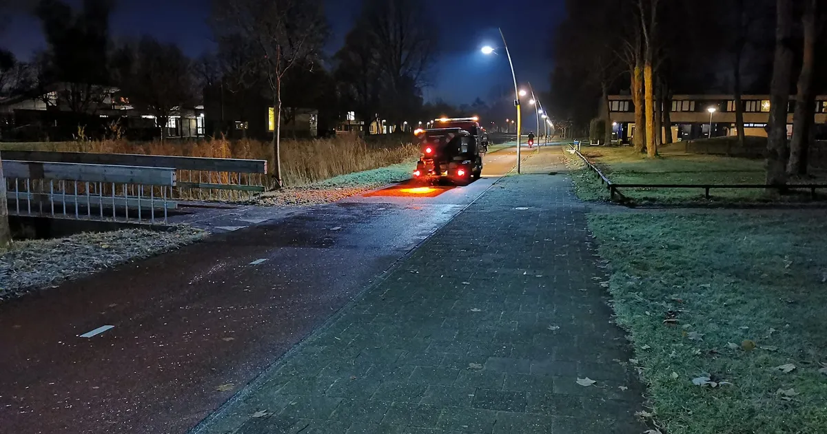 Code geel voor Groningen vanwege mist en gladheid