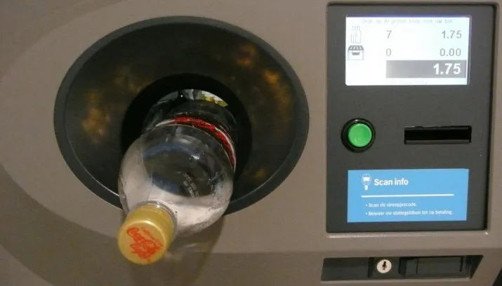 Statiegeld op plastic flessen blijft