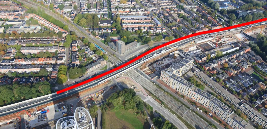 Zuidelijke ringweg dit weekend vanaf Euvelgunne tot oprit Hereweg ...