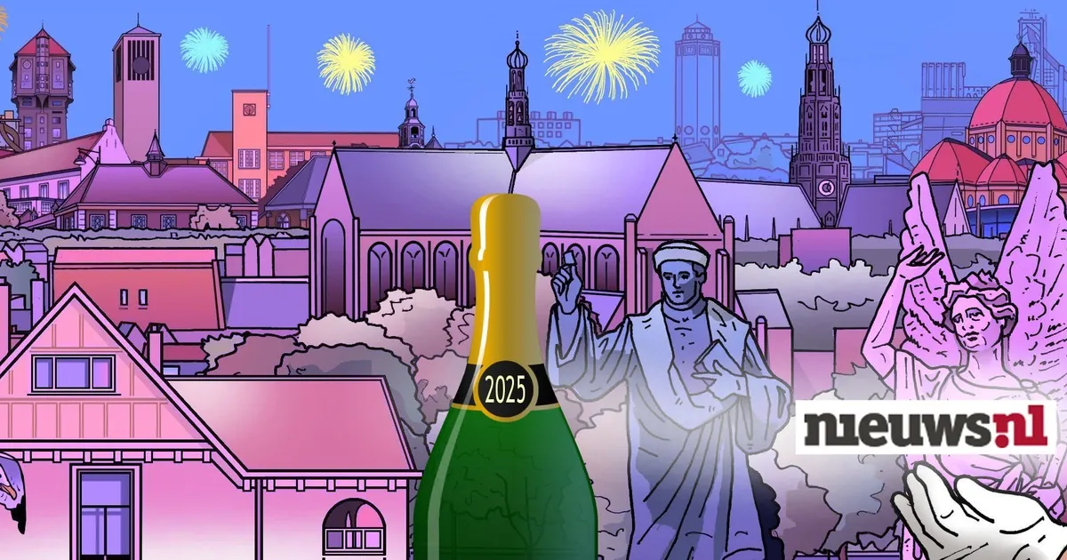 Haarlemse tekenaar Eric Coolen maakt prachtige tekening in feestelijke ...