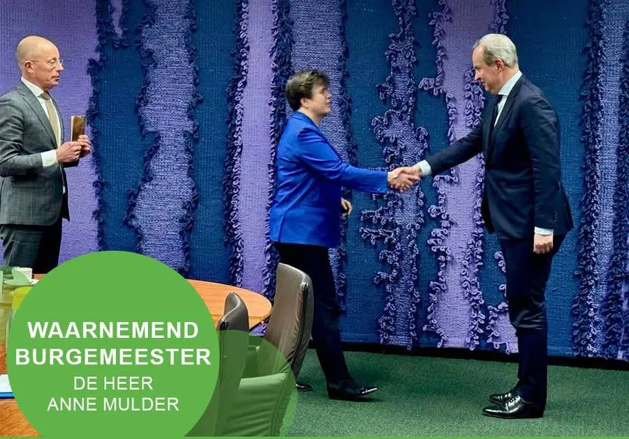 Anne Mulder waarnemend burgemeester Halderberge