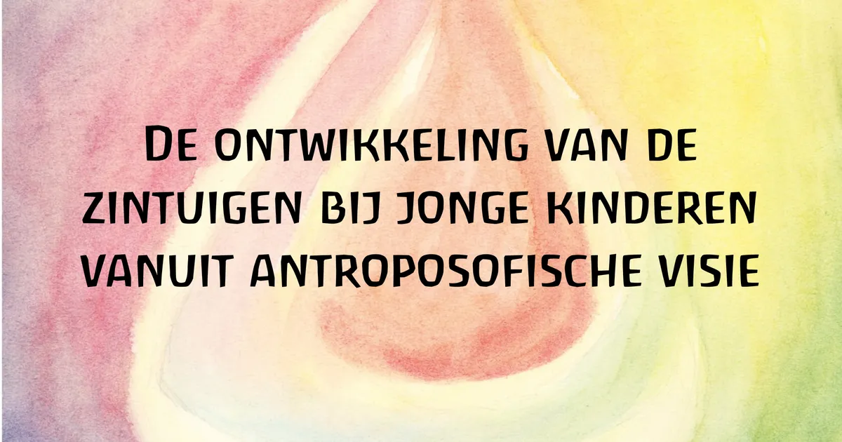 Lezing over ontwikkeling van zintuigen bij jonge kinderen