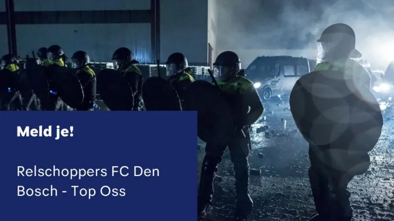 Relschoppers FC Den Bosch – Top Oss herkenbaar in beeld