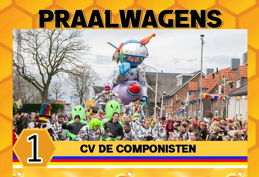 Haorendam reikt op Slotbal prijzen uit van Regionale Optocht