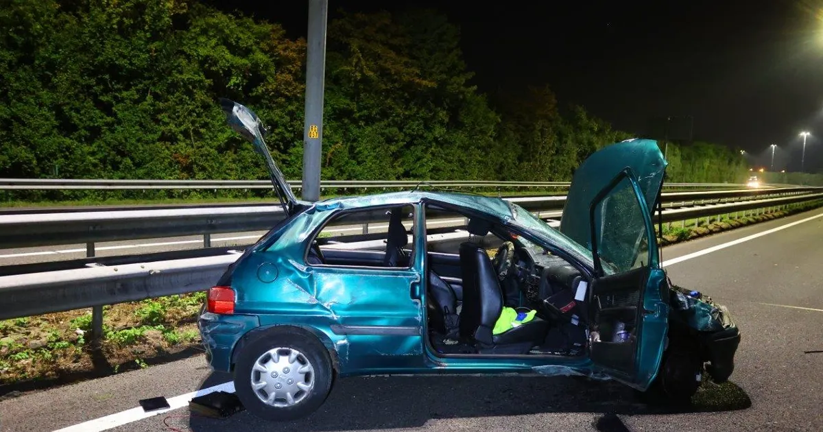 Ernstig ongeluk op de A59 bij Drunen