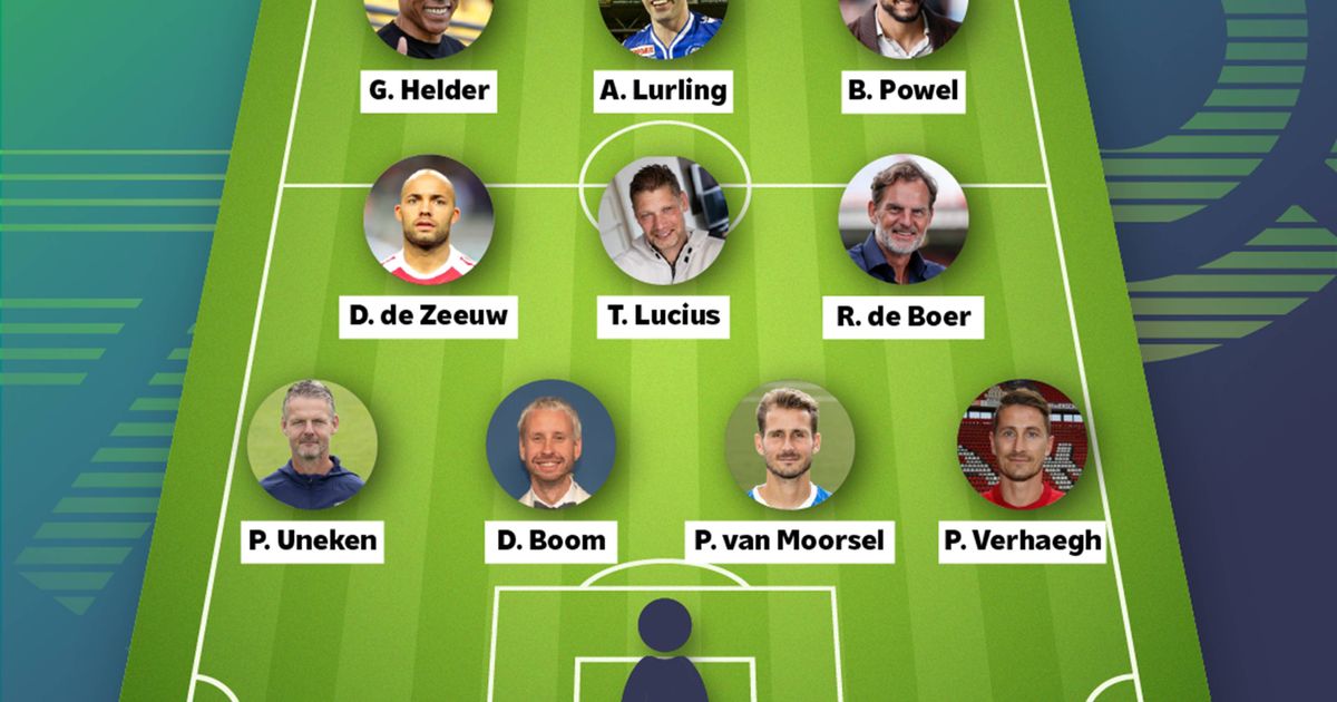 Sterrenteam van Ronald de Boer voor 3FM Serious Request compleet