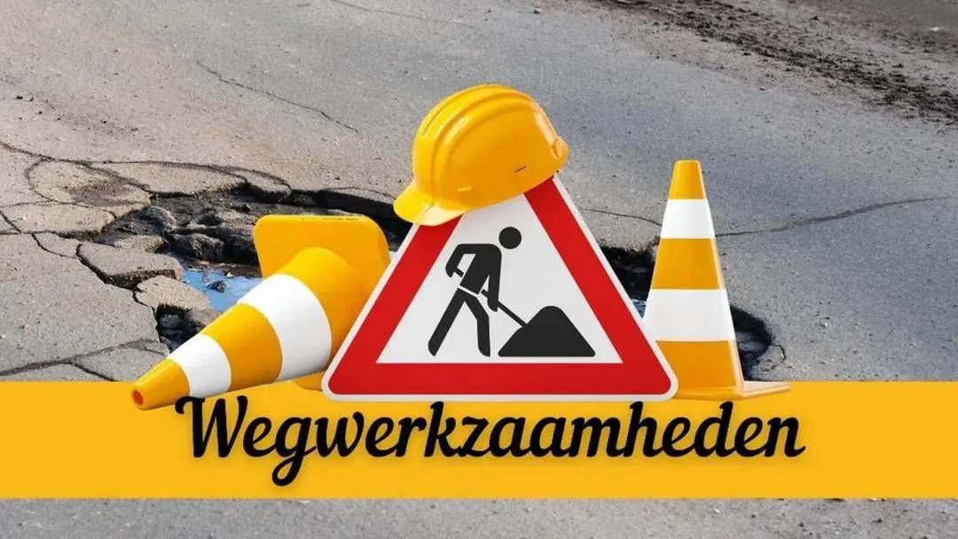 Nachtwerk voor afbouw viaduct A59