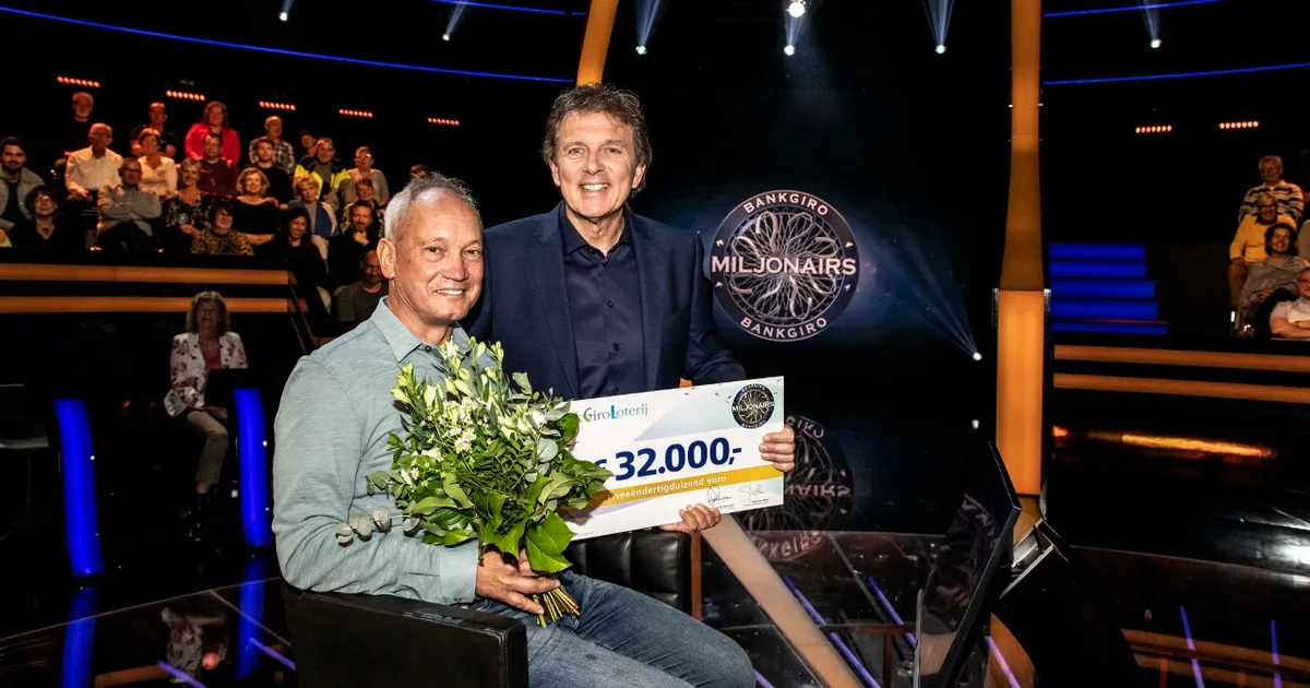 Eric uit Kerkrade wint 32.000 euro in ‘BankGiro Miljonairs'