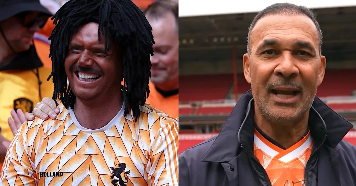 Ruud Gullit reageert voor het eerst op geschminkte Oranje-fans