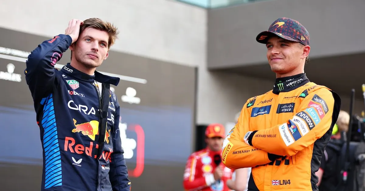 Lando Norris spreekt Max Verstappen toe na race via bericht op social media