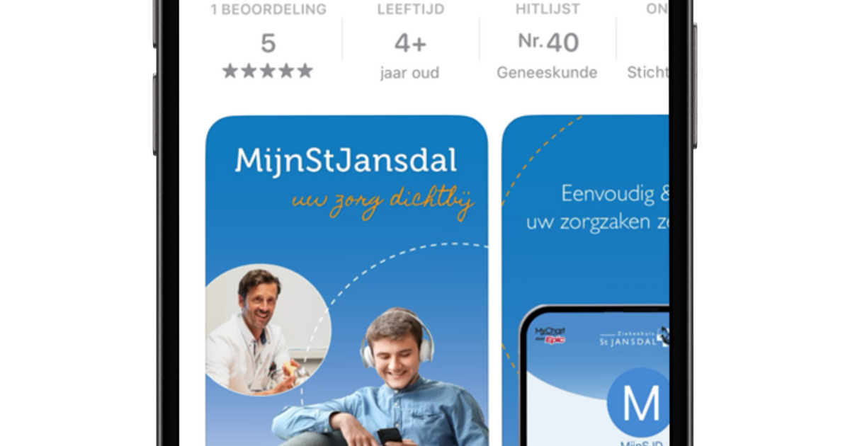 St Jansdal publiceert eigen app MijnStJansdal