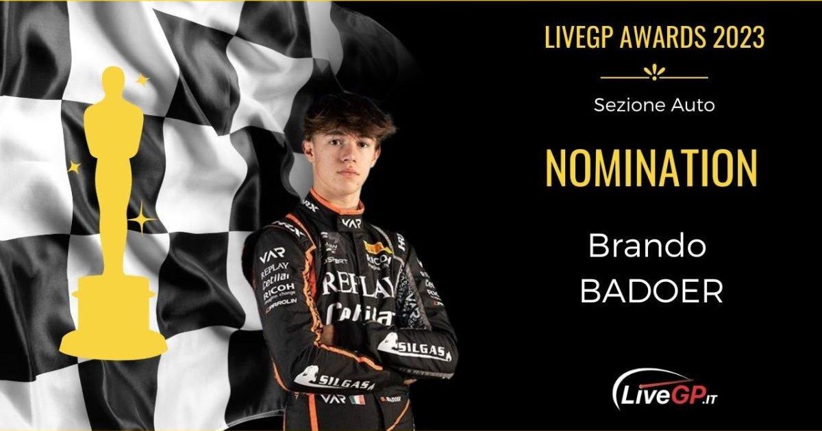 LiveGP Awards 2023 | Le nomination: Brando Badoer, pronto per il salto ...
