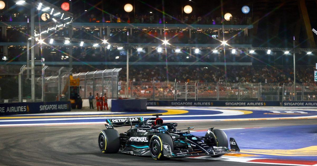 F1 | GP Singapore: Russell, che errore! A muro nel giro finale
