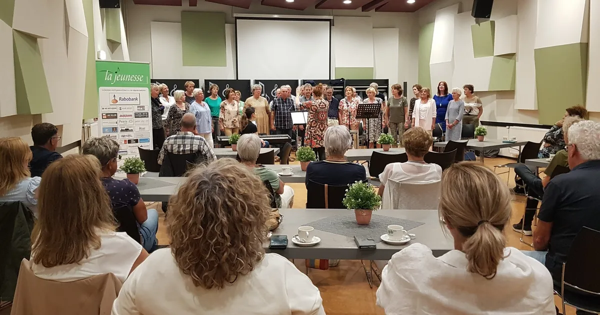 Geslaagde open repetitie bij koor La Jeunesse