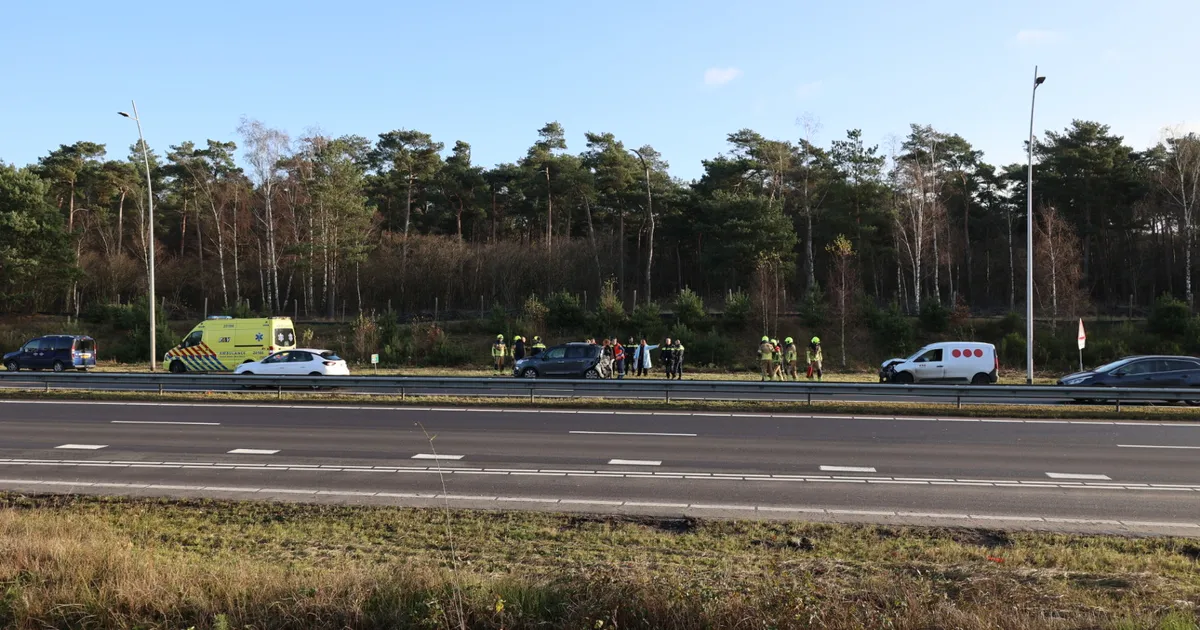 Kop-staartaanrijding in file naar Efteling Kaatsheuvel, een persoon gewond