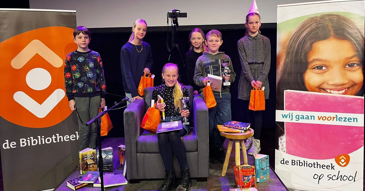 Elina Moust verovert titel voorleeskampioen van Loon op Zand
