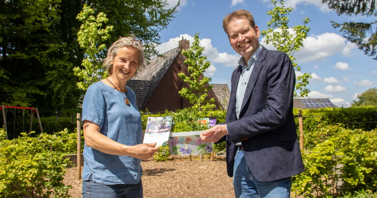 Wethouder Jan Engels geeft startsein voor waardplantenactie Groene ...