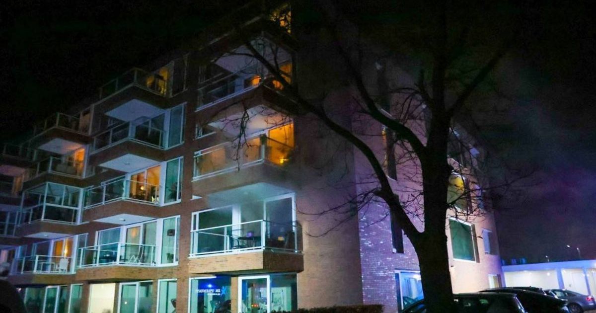 Brand in appartementencomplex in Uden