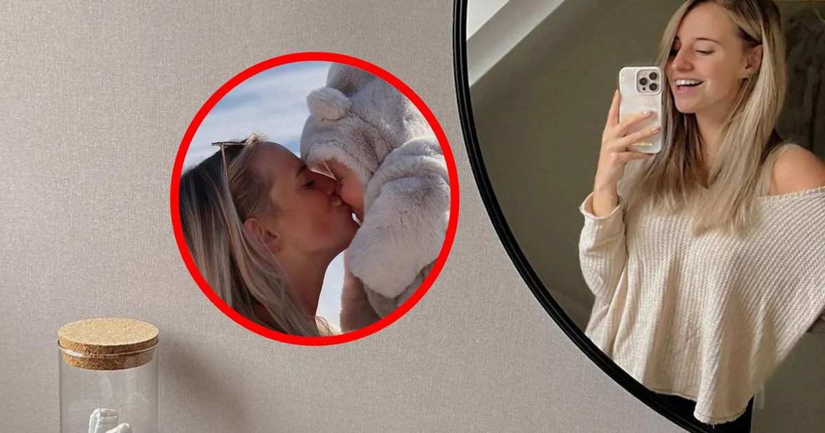 Foto: Dee van der Zeeuw verbaast zichzelf met kiekje in spiegel